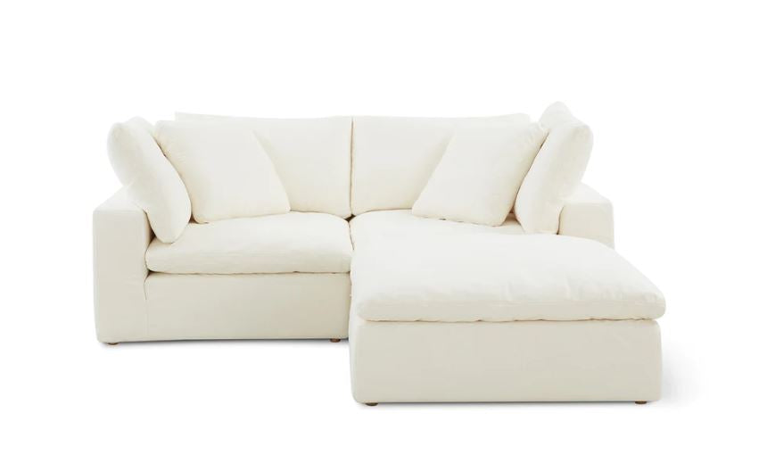 Cloud Medium Sofa + Footstool – OPA LIVING