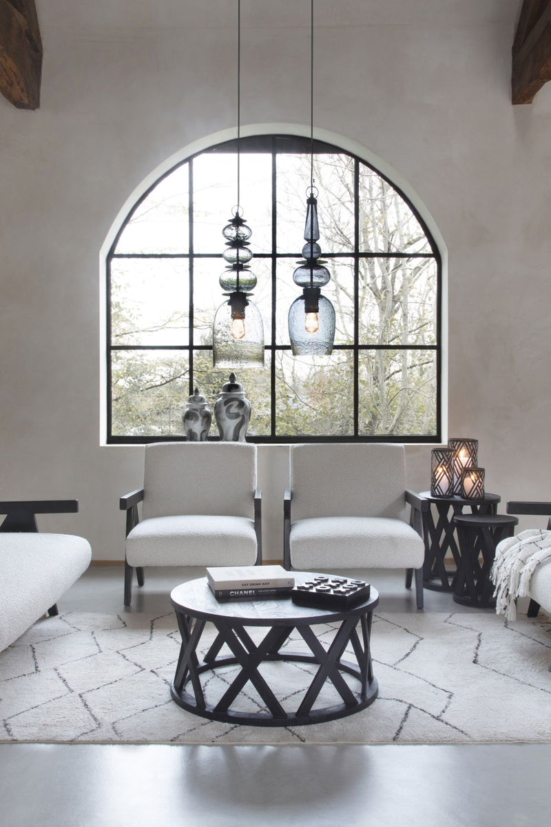 SOLU Solid Wooden Coffee Table in Black – OPA LIVING