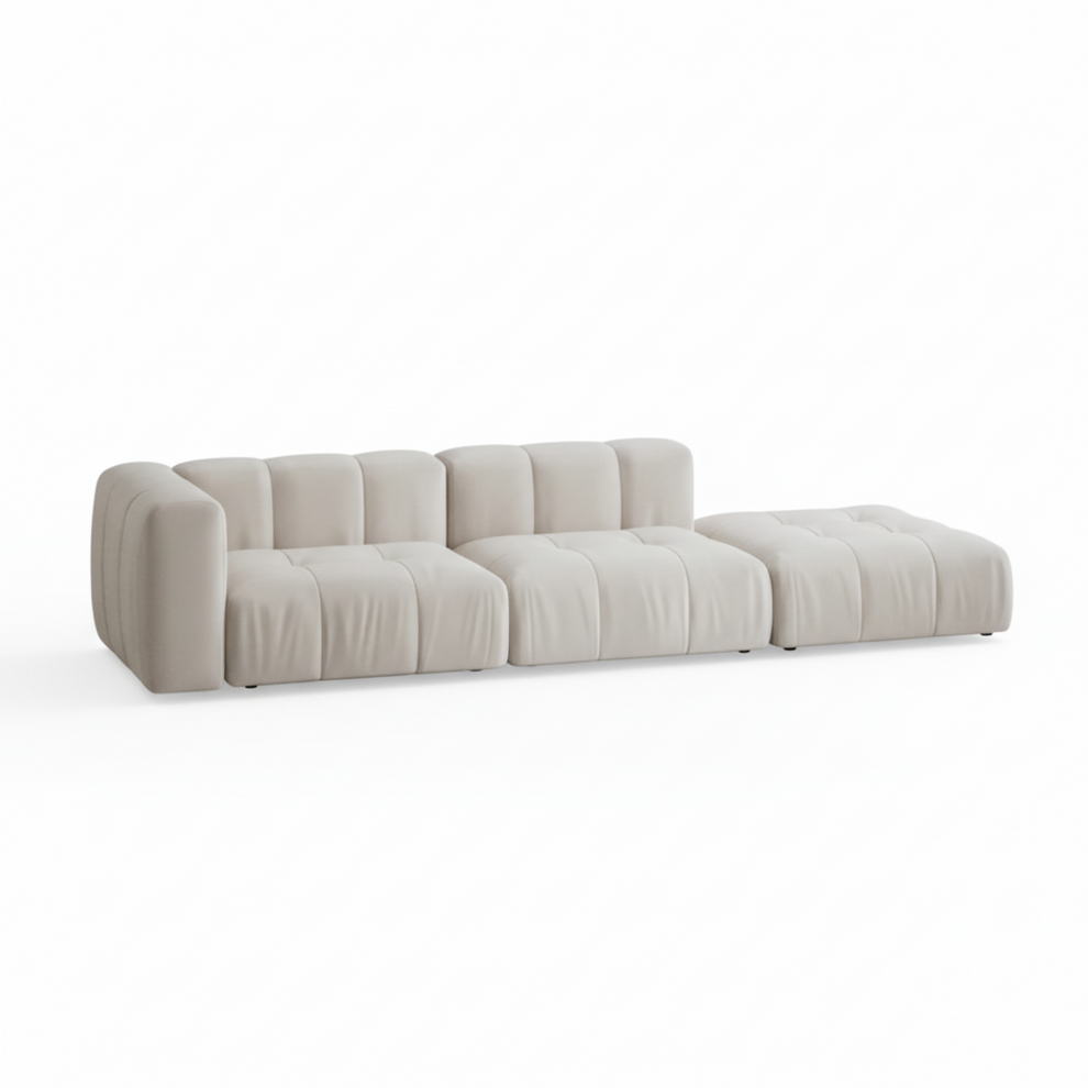 Coco 2 Seat Open End Sofa + Ottoman – OPA LIVING