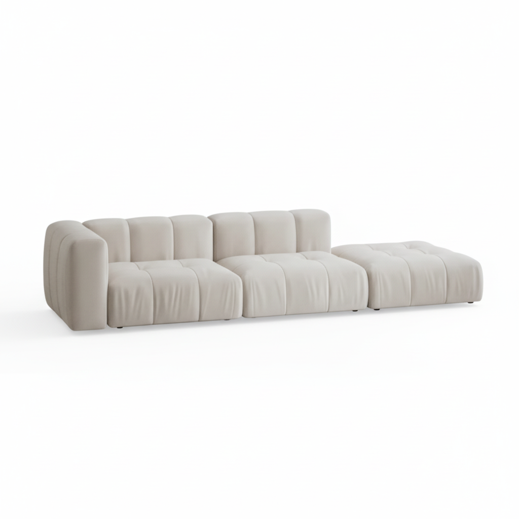 Coco 2 Seat Open End Sofa + Ottoman – OPA LIVING